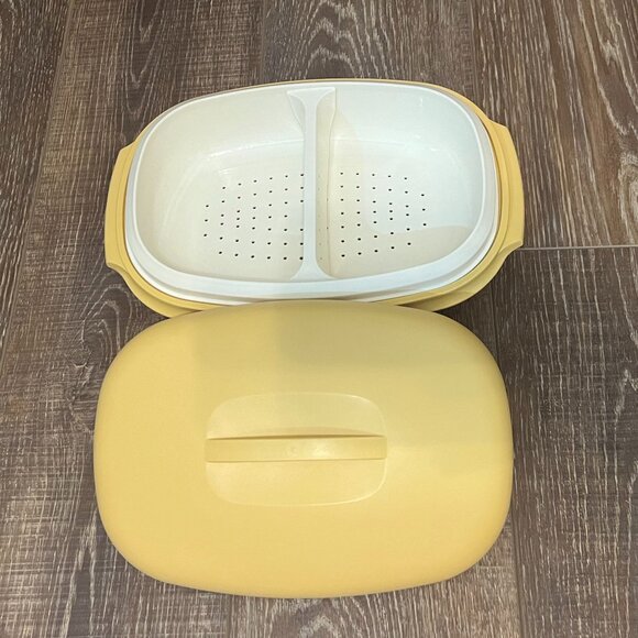 Tupperware | Kitchen | Vintage Tupperware 4 Piece Microwave Vegetable ...